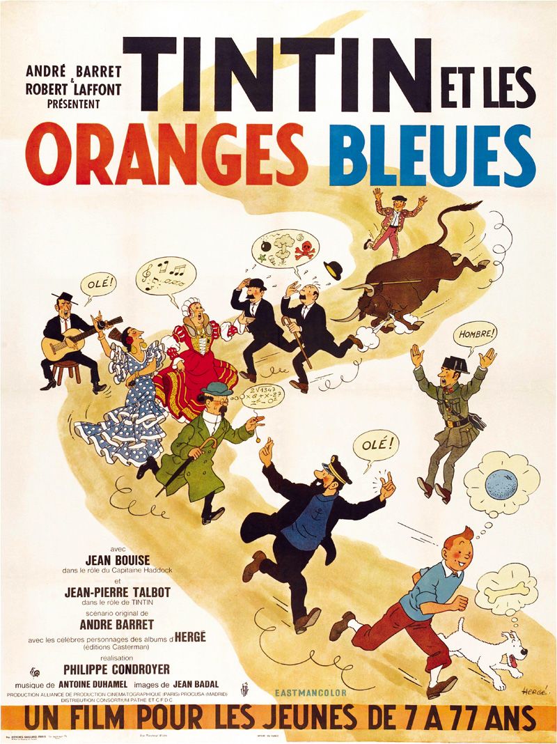 Tintin et les Oranges Bleues (Film, 1964) - MovieMeter.nl