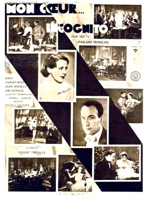 Mon Coeur Incognito (Film, 1930) - MovieMeter.nl